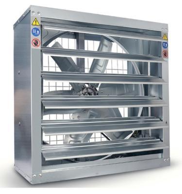 China Poultry Farm Wall Fan Louvered Box Ventilation Exhaust Fan 300mm 380V for Greenhouse Chicken House Workshop for sale