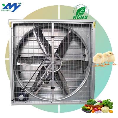 China 44000m3/h 54 Inch Outdoor Industrial Drop Hammer Negative Pressure Fan for Poultry Breeding for sale