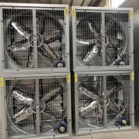 China Industrial Heavy Duty Exhaust Fan 1380mm 44500 m3/h Ventilation for Greenhouse for sale