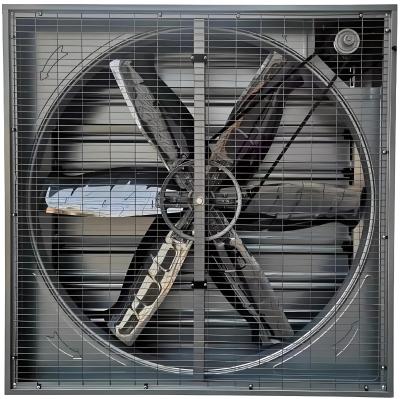 China Industrial Shutter Hammer Exhaust Fan 1380mm 44500m3/h for Poultry Farm Cooling for sale