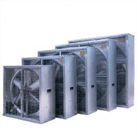 China 1380mm Wall Mounted Poultry Shutter Hammer Fan 1100W 380V for Greenhouse and Farm Cooling for sale