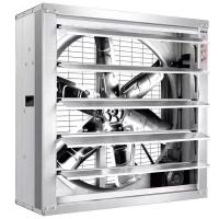 China Electric Shutter Hammer Fan 380V 750W for Poultry Greenhouse Industrial Chicken House OEM Customizable for sale