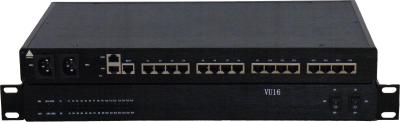 China 16 Port Serial RS232/422/485 to Ethernet Server/Com Driver, VU16 for sale