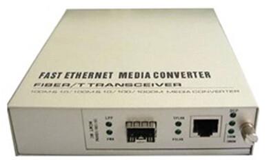 China SFP Web NMS 100/1000M Media Converter GTMC-MS Series for sale