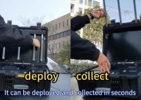 China Batman 1CUA Portable Drone Detector for sale