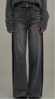 China Loose-fit wide-leg design with a mid-high waist for sale