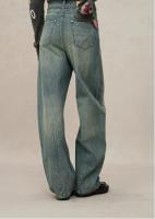 China High-waisted, curved blade-style cut with unique side seam and knee tapering for sale