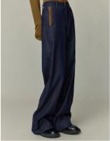 China Oversized, high-waisted wide-leg fit for a relaxed silhouette for sale