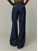 China Oversized, high-waisted wide-leg fit for a relaxed silhouette for sale