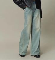 China Loose-fit wide-leg design with mid-high waist for sale
