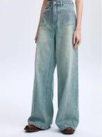 China Loose-fit wide-leg design with mid-high waist for sale
