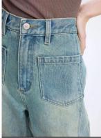China Loose-fit wide-leg design with mid-high waist for sale