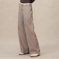 China High-waisted straight-leg denim trousers for sale