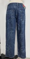 China Mens Straight Leg Jeans Practical And Stylish Back Pocket Design for sale