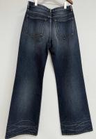 China Mid High Waist Cut Denim Bottom For A Universally Flattering Fit for sale