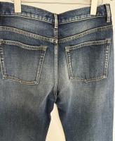 China Mid High Waist Cut Denim Bottom For A Universally Flattering Fit for sale