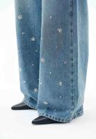 China High Waisted Wide Leg Jeans For A Classic And Flattering Silhouette for sale