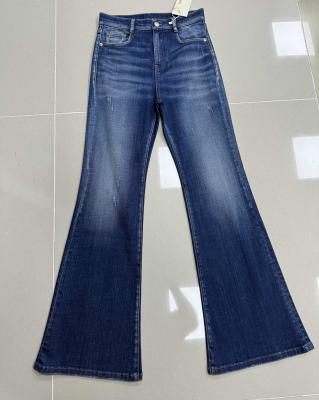 China Exclusive Tailored Design Denim Bottom For Smooth Sharp Flared Lines for sale