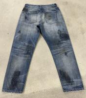 China Stylish Vintage Mens Heavy Wash Jeans For A Classic Distressed Look for sale