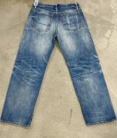 China Light Wash Finish Denim Bottom With Subtle Fading And Whiskering For A Classic Look for sale