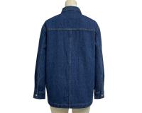 China Oversized Jean Shirt Denim Overshirt For A Relaxed And Comfortable Style for sale