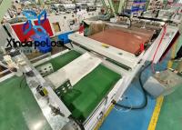 China Plastic Sealer Huge Heavy Duty Bag Making Machine With Flying Knife 50m/Min for sale