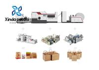 China Fully Auto Square Shape Food Paper Bag Making Machine 400pcs/Min for sale