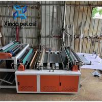 China Four Lines Plastic Side Seal Shopping Bag Making Machines High Speed for sale