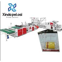 China Double Inner Paper Courier Bag Making Machine 220V Easy To Operate for sale