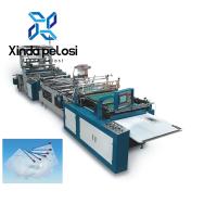 China Horizontal Type PE Zipper Bag Making Machine With Auto Zipper Attaching System for sale