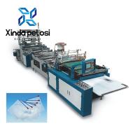 China 180pcs/Min Plastic Zipper Bag Making Machine 220V 50Hz Single Phase for sale