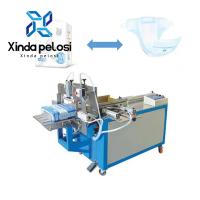 China Fast Diaper Plastic Bag Manufacturing Machine With Automatic Transport And Sealing for sale