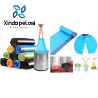 China 220V/380V Drawstring Garbage Bag Making Machine With String Rolling Drawstring for sale