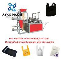 China 1.1kw Bin Bag Making Machine Compostable Bags Manufacturing Machine Automated for sale