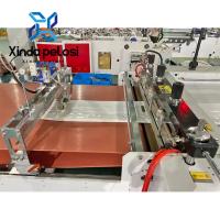 China LDPE Film Plastic Cement Bag Making Machine With Hot Sealing And Cutting for sale
