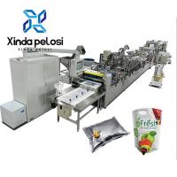 China High Speed  Intelligent Liquid Plastic Bag In Box Making Machine 30pcs/Min for sale
