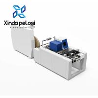China High Speed 220V Twisted Paper Handle Making Machine For Kraft Square Bottom Bag for sale