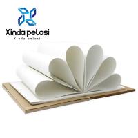 China Custom Recycled PE White Kraft Packaging Paper Roll 305GSM 335GSM for sale