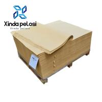 China Custom Size Bio-Degradable Kraft Wrapping Paper For Making Bags Box  Unbleached for sale