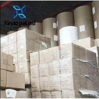 China UV Coating Wood Pulp Paper Kraft Paper Jumbo Roll Matt Lamination for sale