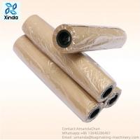 China Classic Style  Brown Kraft Paper Cowhide Packaging Paper-Sealed Wrapping Customizable Logo for sale