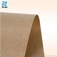China Classic Style  Brown Kraft Paper Cowhide Packaging Paper-Sealed Wrapping Customizable Logo for sale