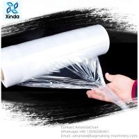China Customized PE Stretch Film Wrap Film Express Packaging Self-adhesive Plastic Film Industrial Pallets for sale