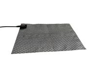 China Black Smart Pet Heating Pad Easy Carry Cat Heating Pad with Good electrical conductivity for sale