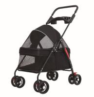China Wheelchair Style Pet Gear Stroller ，Customized Foldable Dog Carrier Stroller， for sale