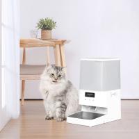 China Smart App Controlled Cat Feeder Single Basin Wifi Pet Feeder 5L for sale