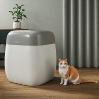 China Effective Odor Control Cat Little Box ABS Material  With Removable Lid for sale