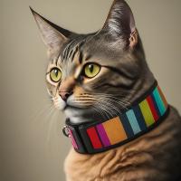China Adjustable Nylon Pet Collars Leashes Stylish Cute Dog Collars And Leashes for sale