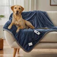 China Hychi Electric Pet Heating Blanket , Cat House Heating Pad Overheating Protection for sale