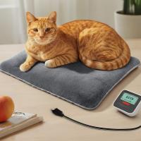 China Fast Heating Electric Pet Warming Pad , 6 Feet Cord Cat Heating Pad for sale
